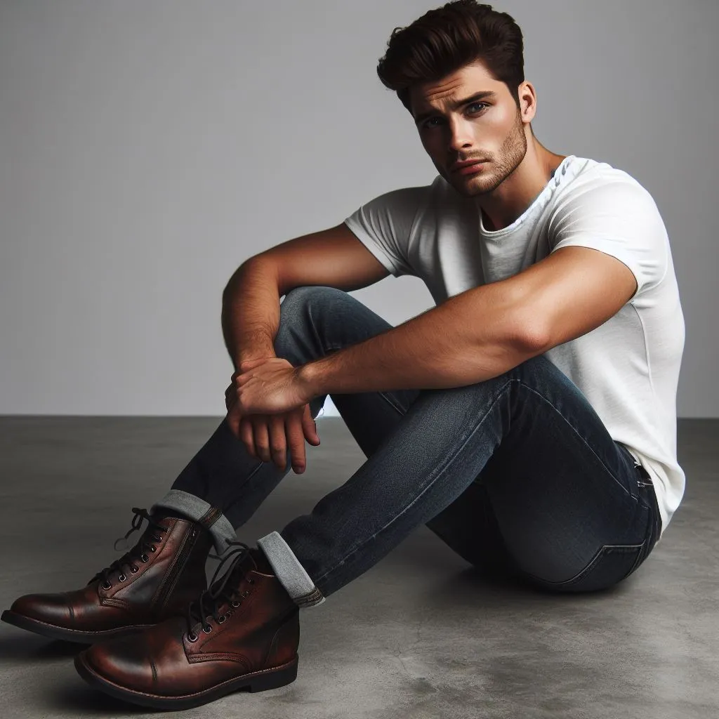 15 Brown Boots Outfits for Men - SIGMA STYLIST