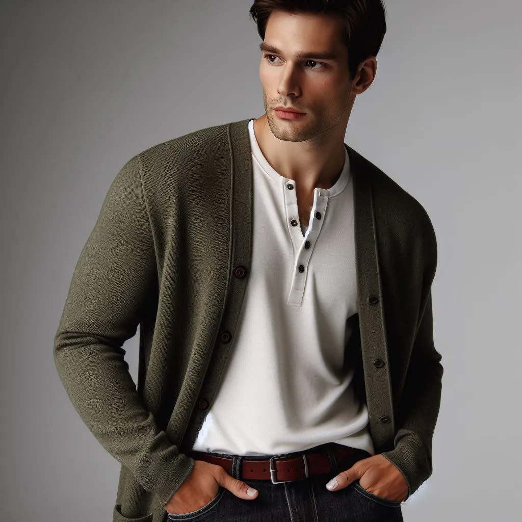 15 Cardigan Outfits for Men
