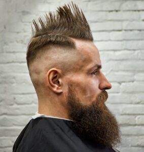20 Bold Burst Fade Mohawk Hairstyles for Men