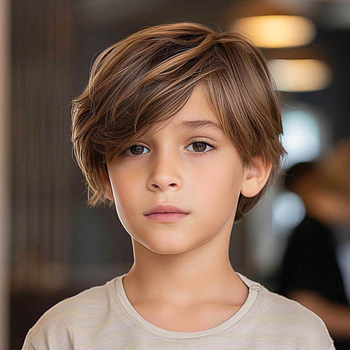 20 Chic Boys Haircut with Bangs: Trendy Styles for Kids