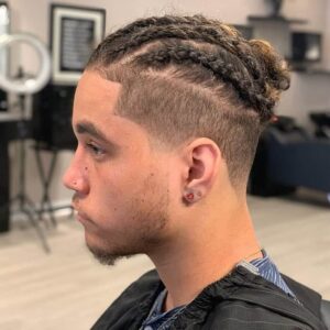 20 Cool Haircuts for Men with Braids