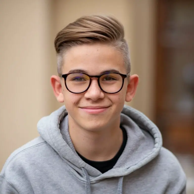 Top 20 Haircuts for Boys with Glasses: Stylish Looks That Complement Specs